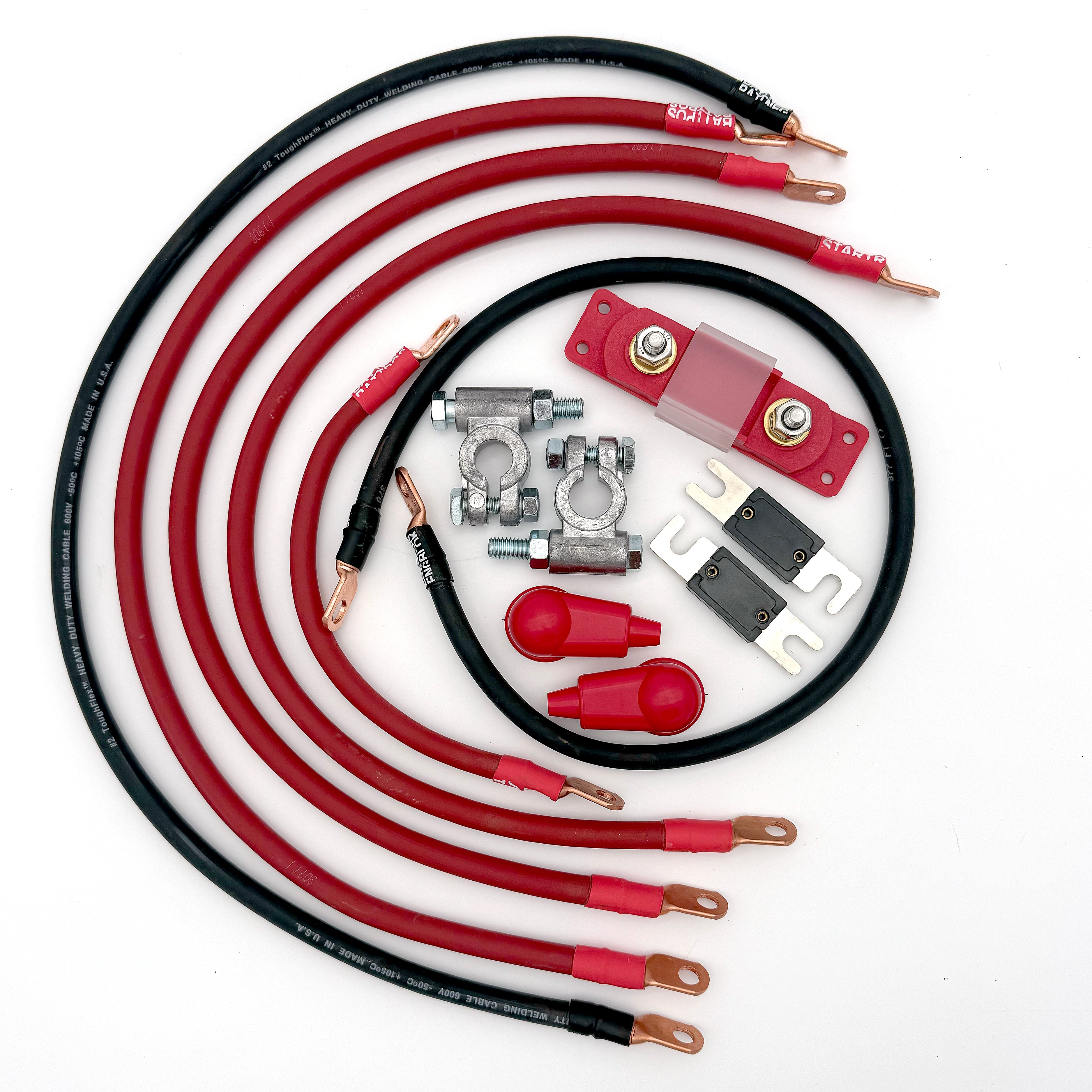 Jeep CJ Big 7 Battery Cable Kit – Big7Kits